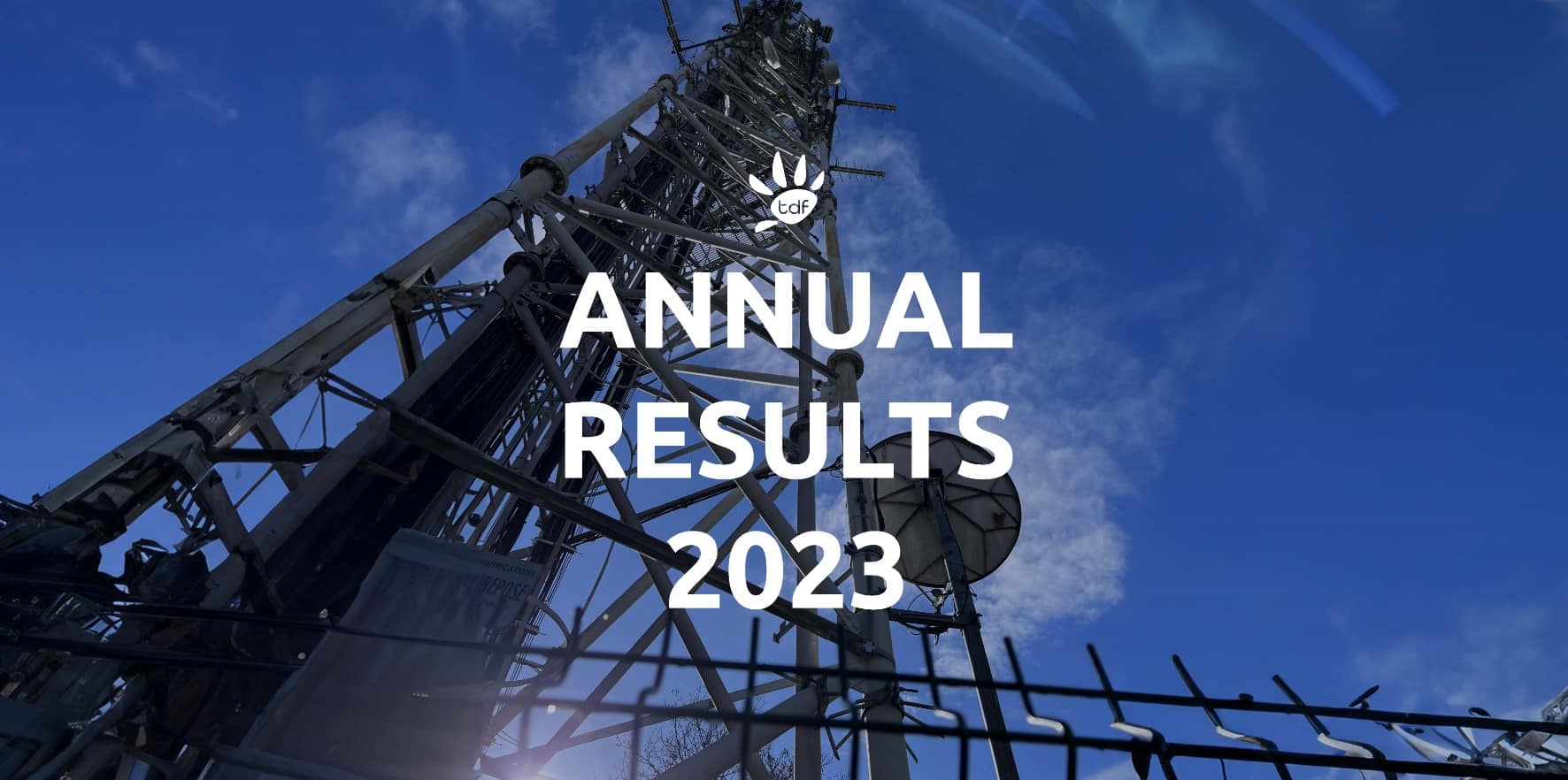 TDF GROUP 2023 EARNINGS - TDF Infrastructure